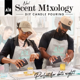 Candle Pouring & Coaster Date Night!