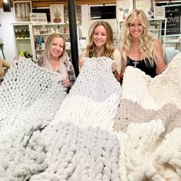 Chunky Knit Blanket Workshop®